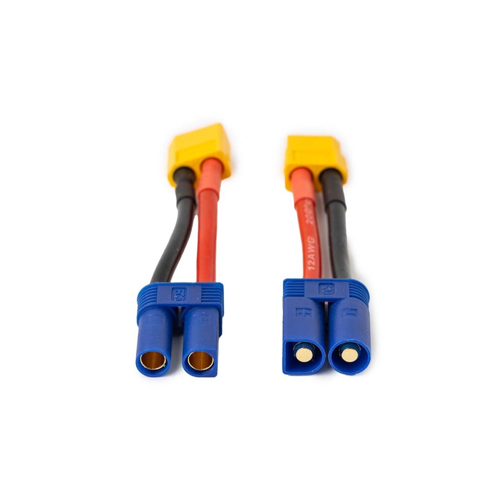 XT60 / EC5 Connector Adaptor Pair - KiwiQuads