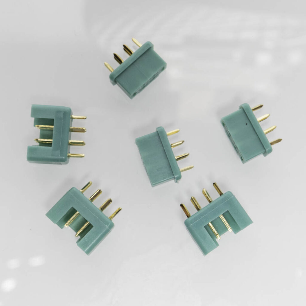 MULTIPLEX MPX 6 pin Gold Connector 3 Pairs - KiwiQuads