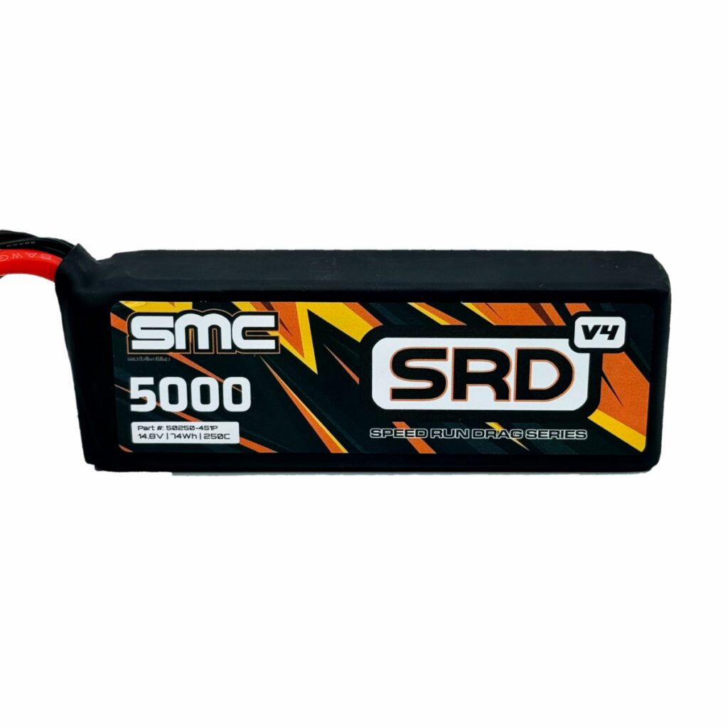 SMC Battery 14.8V 5000mAh 250C 4S SRD-V4 Speedrun Pack - KiwiQuads